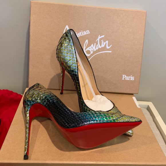 Christian Louboutin | Shoes | Christian Louboutin So Kate 2 Python ...